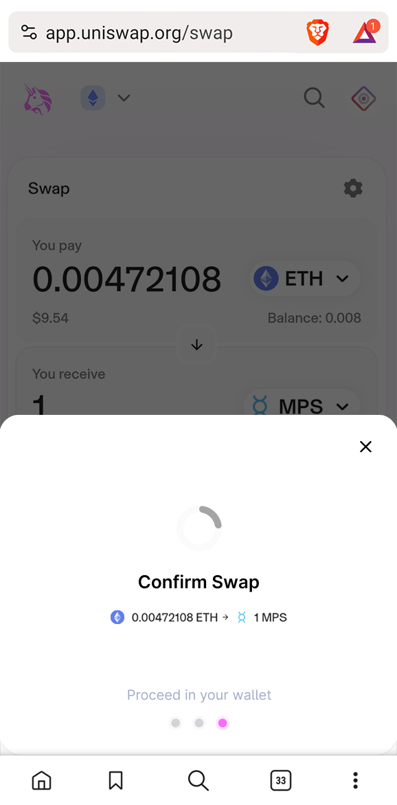 How to buy the MPS token